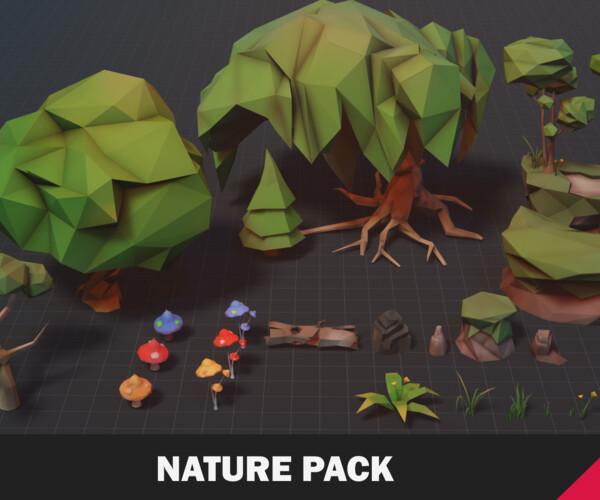 ArtStation - Nature Pack | Game Assets