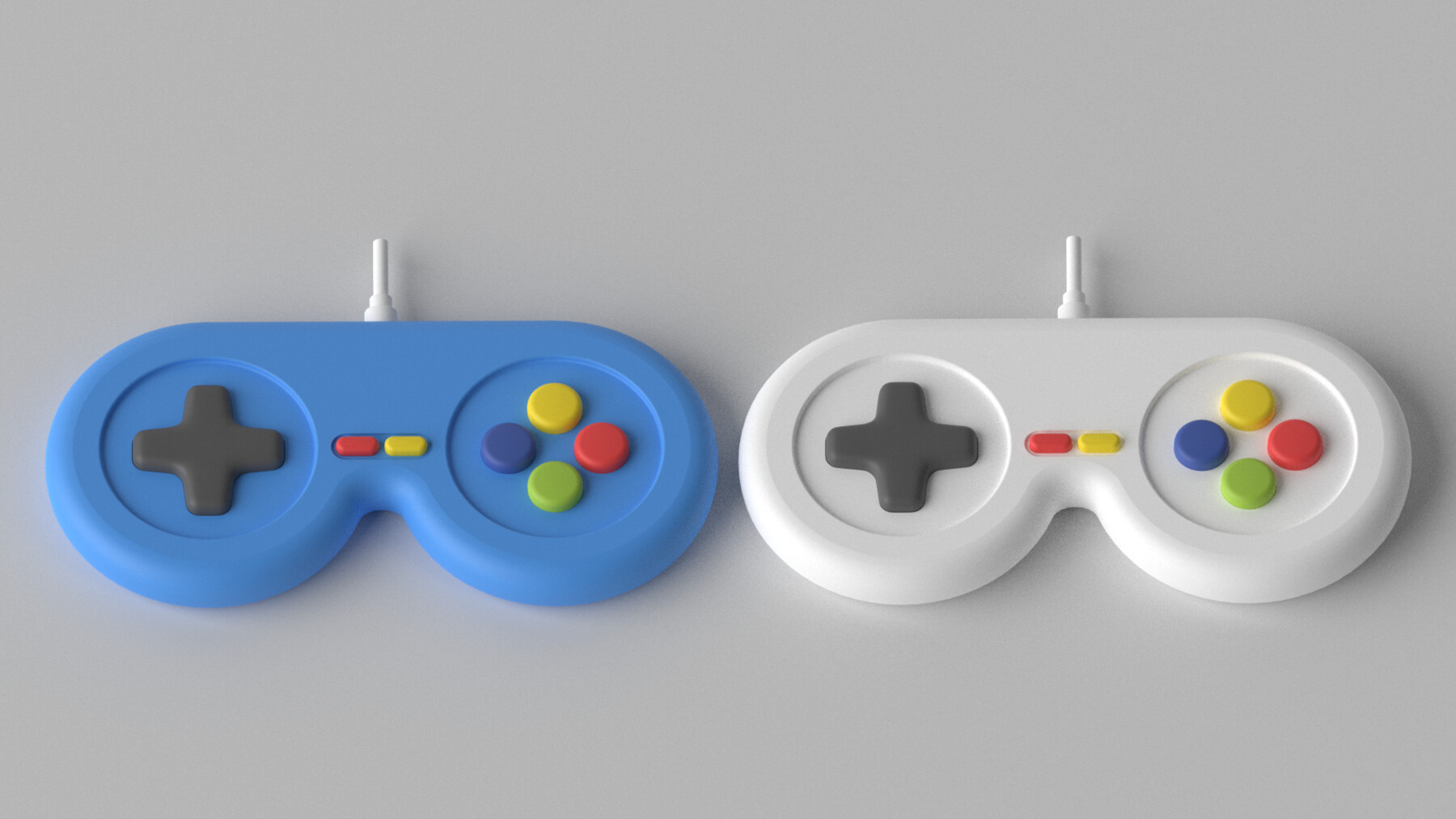 ArtStation - Cartoon Game Controller 1 3D model | Resources