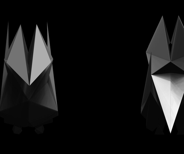 ArtStation - Origami Bird | Game Assets