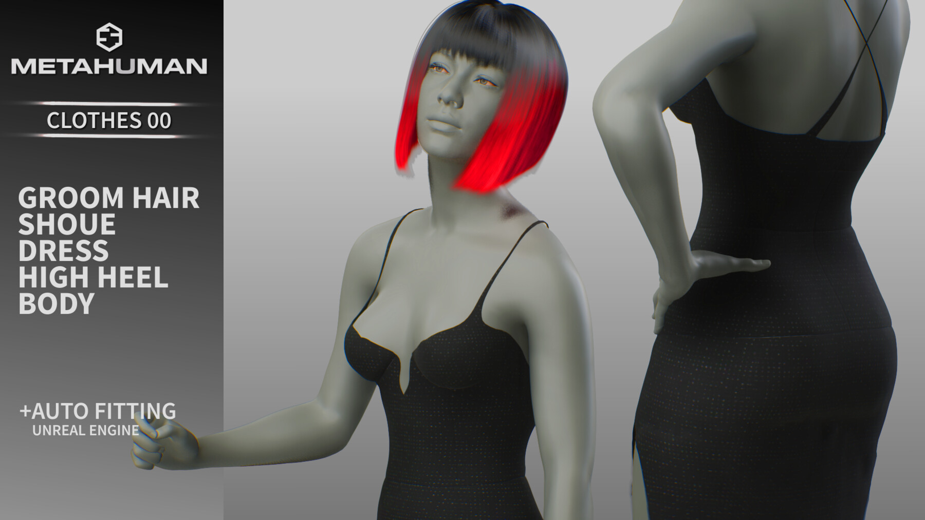 ArtStation - Clothes 01 For MetaHuman | Game Assets