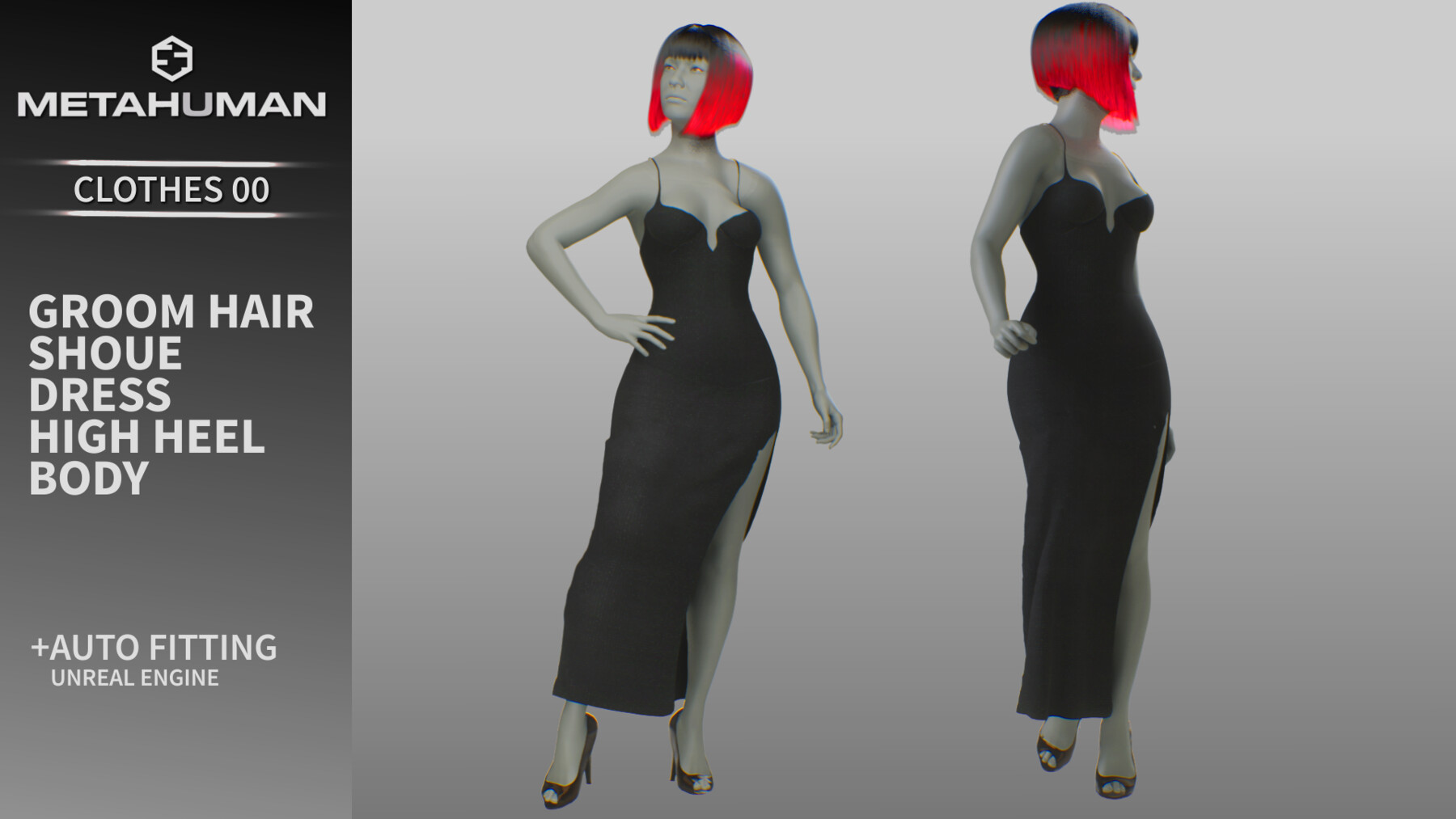 ArtStation - Clothes 01 For MetaHuman | Game Assets