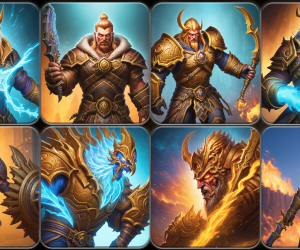 ArtStation - 200 Fantasy Legend Reference Pack | 4K | v.1 | Artworks