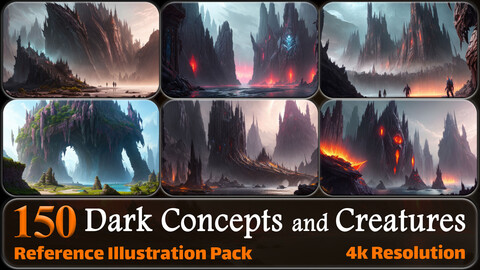 ArtStation - 1650 Fantasy and Legendary Environment Reference Pack | 4K ...