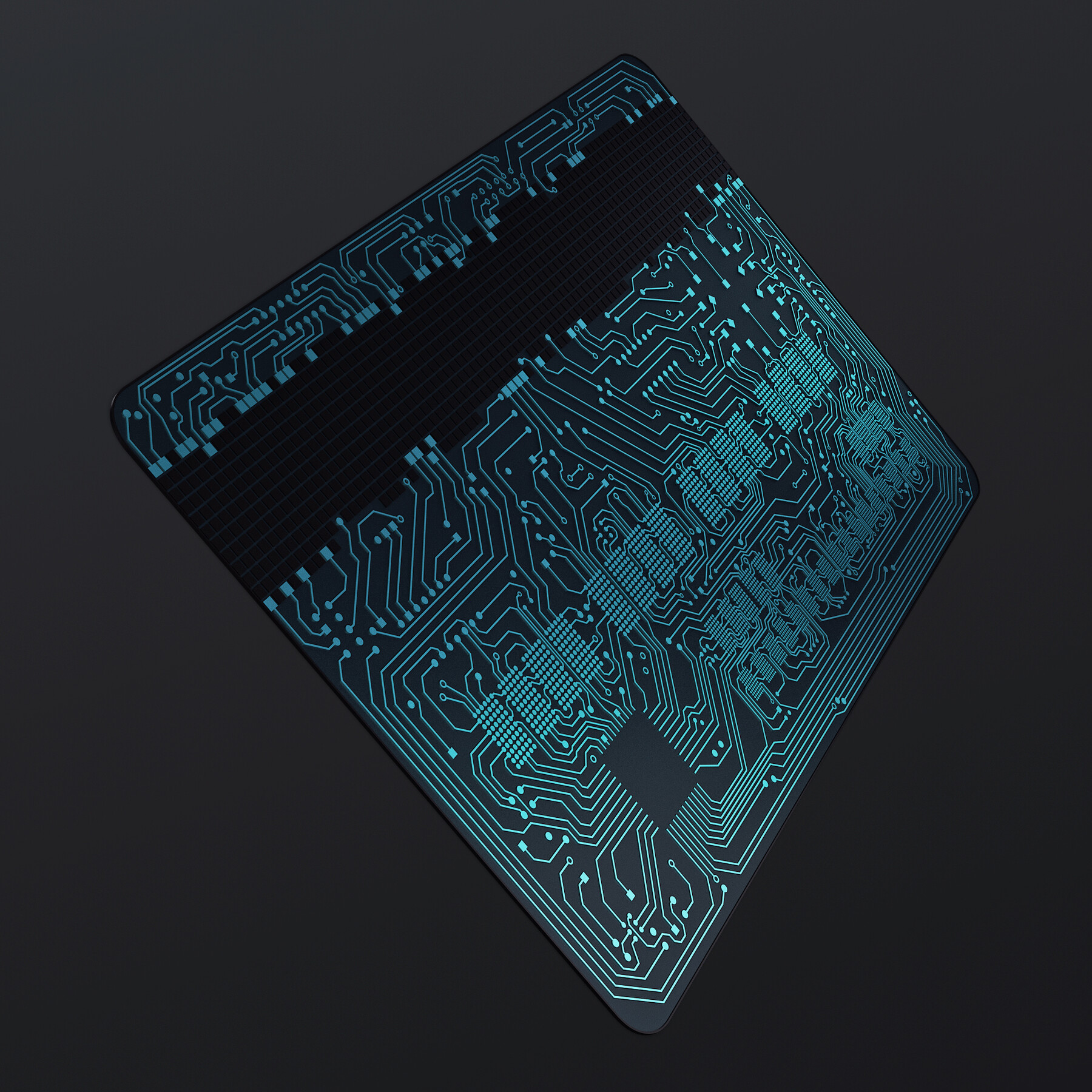 ArtStation - Electronic Circuit Bank Card v 2 | Resources