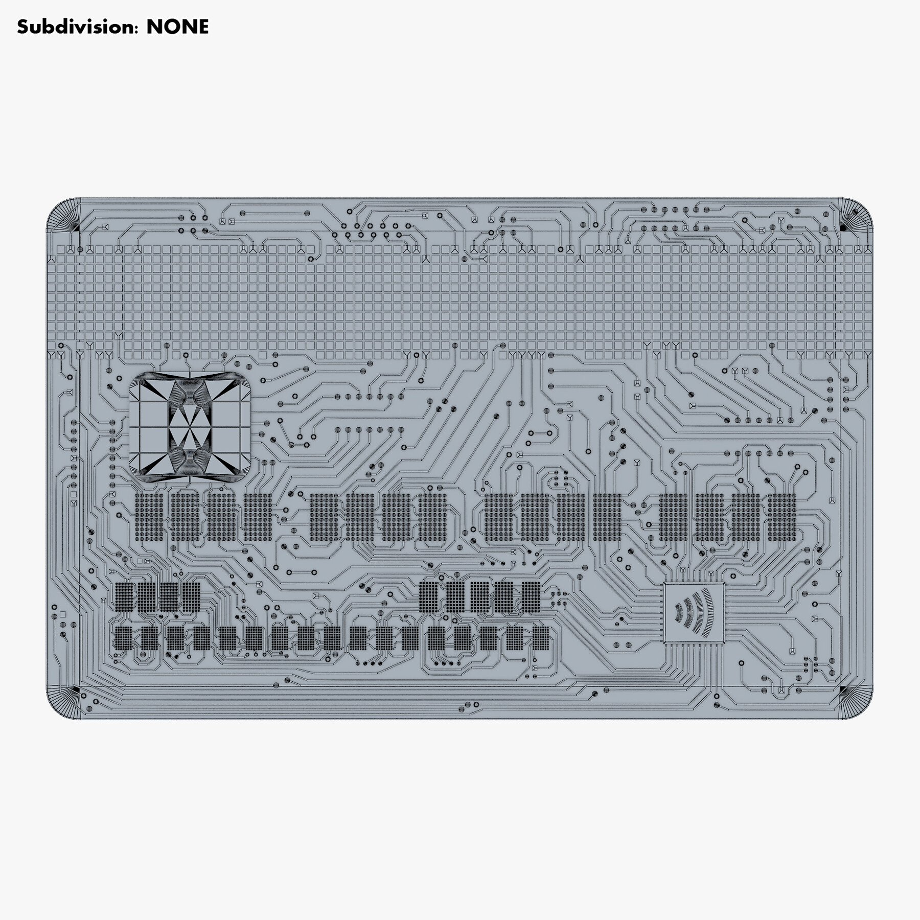 ArtStation - Electronic Circuit Bank Card v 2 | Resources