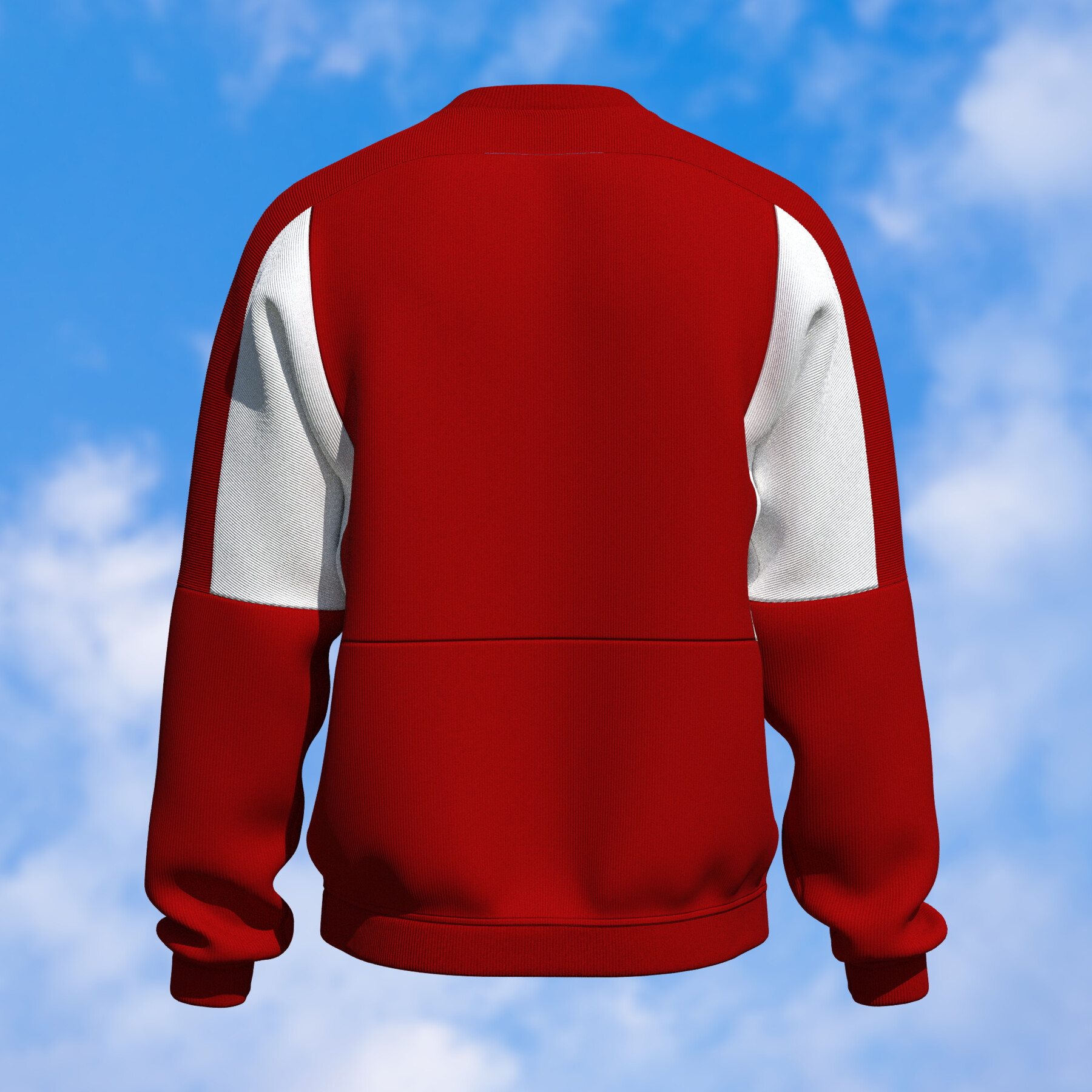 ArtStation - Crew Neck Sweatshirt for CLO3D & Marvelous Designer ...