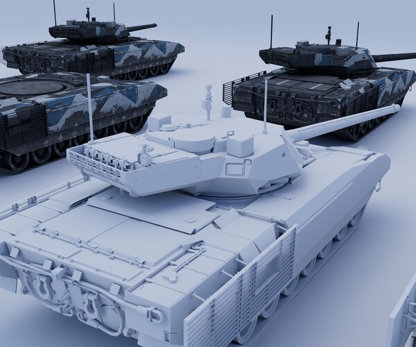 ArtStation - T-14 Armata | Game Assets