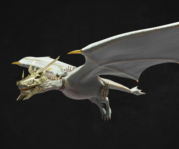 ArtStation - Armored Dragon | Game Assets