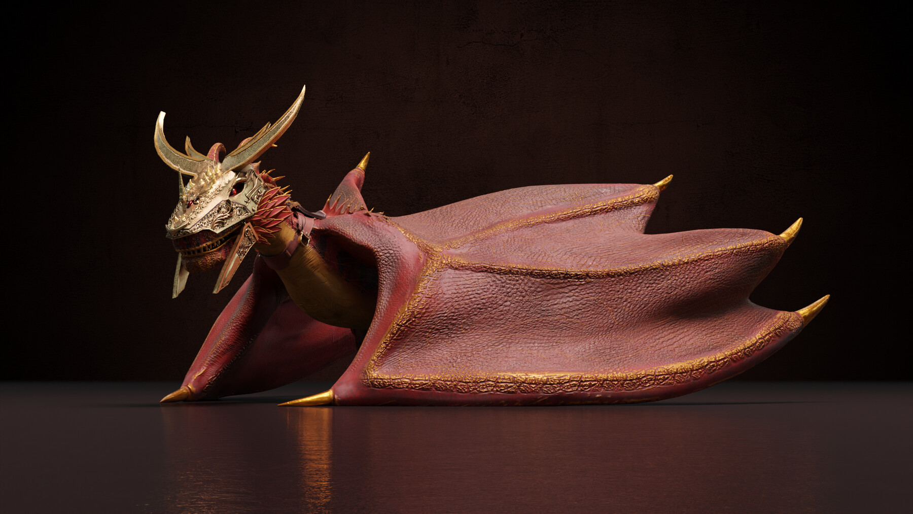 ArtStation - Armored Dragon | Game Assets