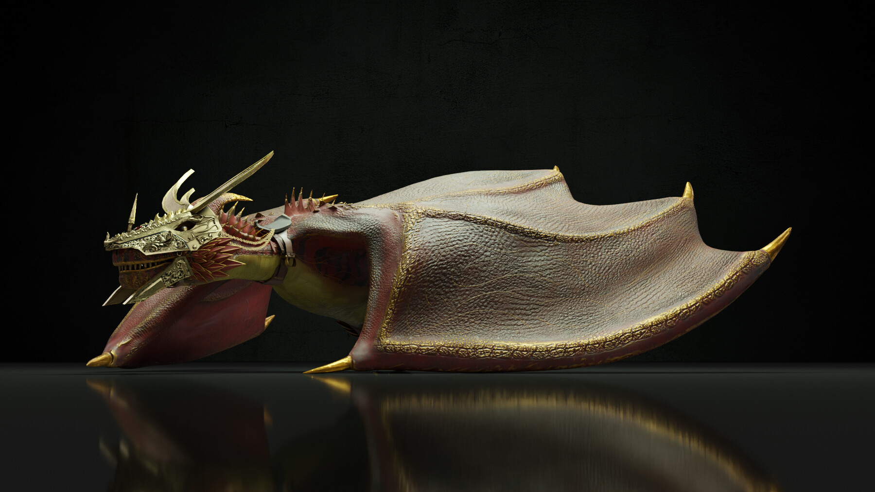 ArtStation - Armored Dragon | Game Assets