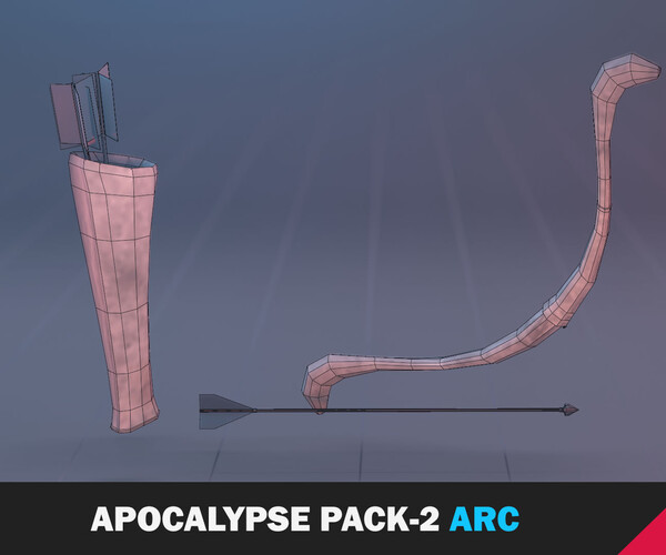 ArtStation - Apocalypse Archer Pack | Game Assets