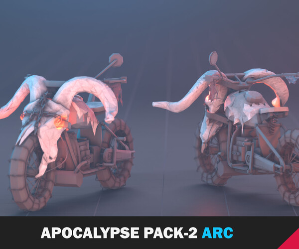ArtStation - Apocalypse Archer Pack | Game Assets