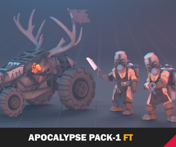 ArtStation - Apocalypse Flame Thrower | Game Assets