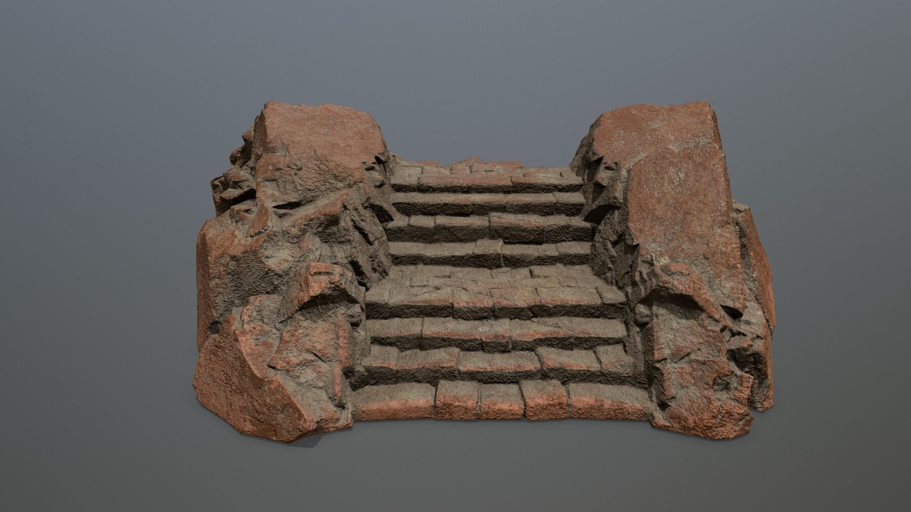 ArtStation - rock stairs | Game Assets