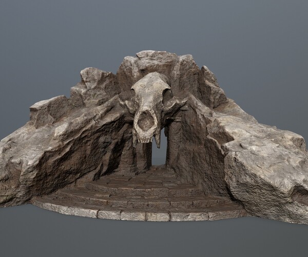 ArtStation - Skull Gate 8 | Game Assets