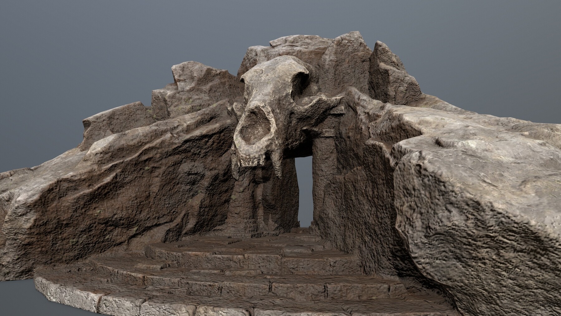 ArtStation - Skull Gate 8 | Game Assets