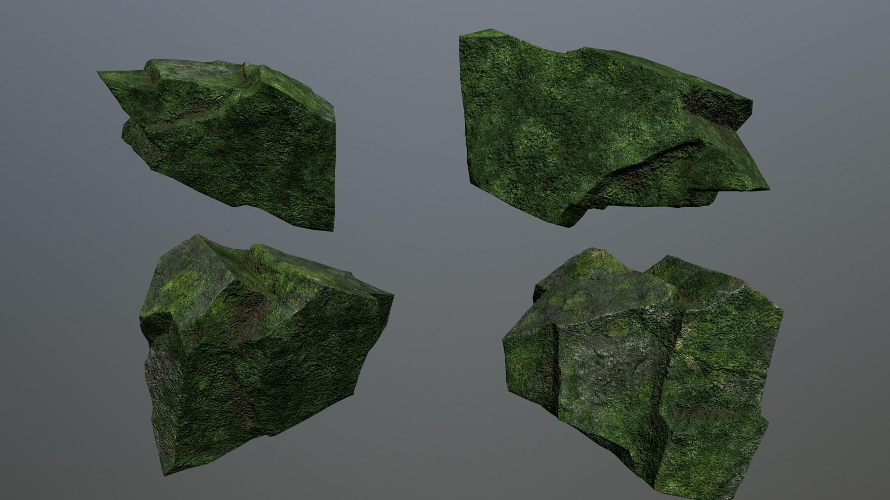 ArtStation - Rock Set 7 | Game Assets