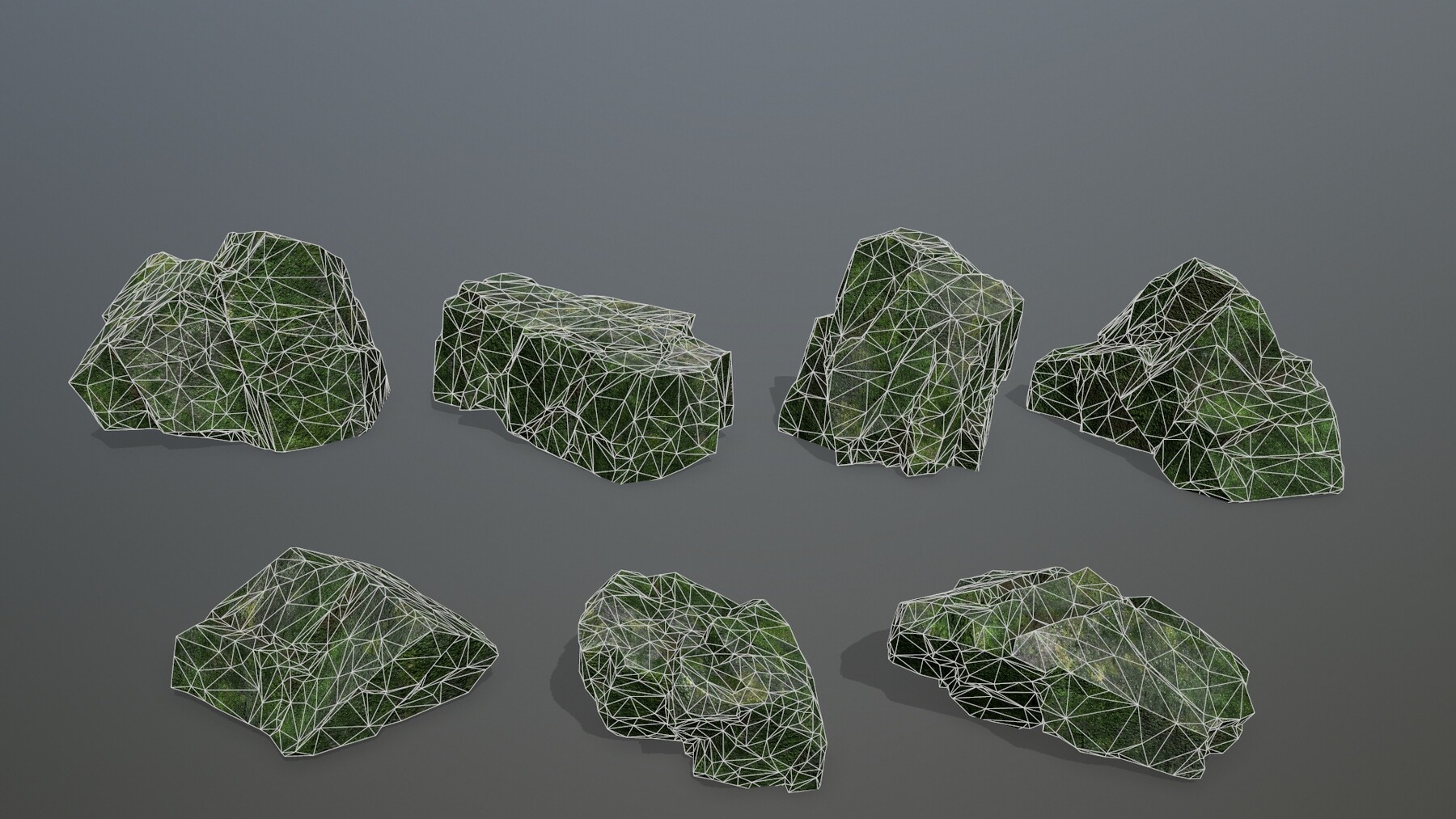 ArtStation - Rock Set 7 | Game Assets