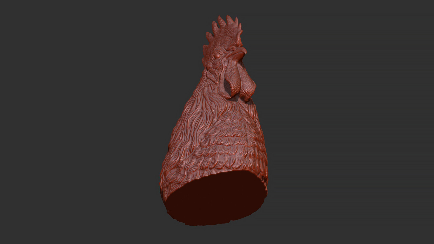 ArtStation - Rooster bust | Resources
