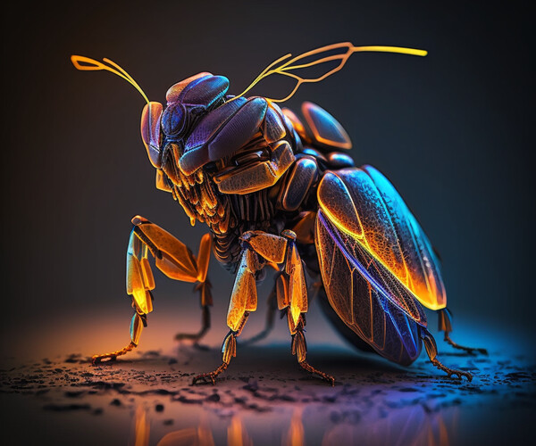 ArtStation - lights and bugs | Artworks