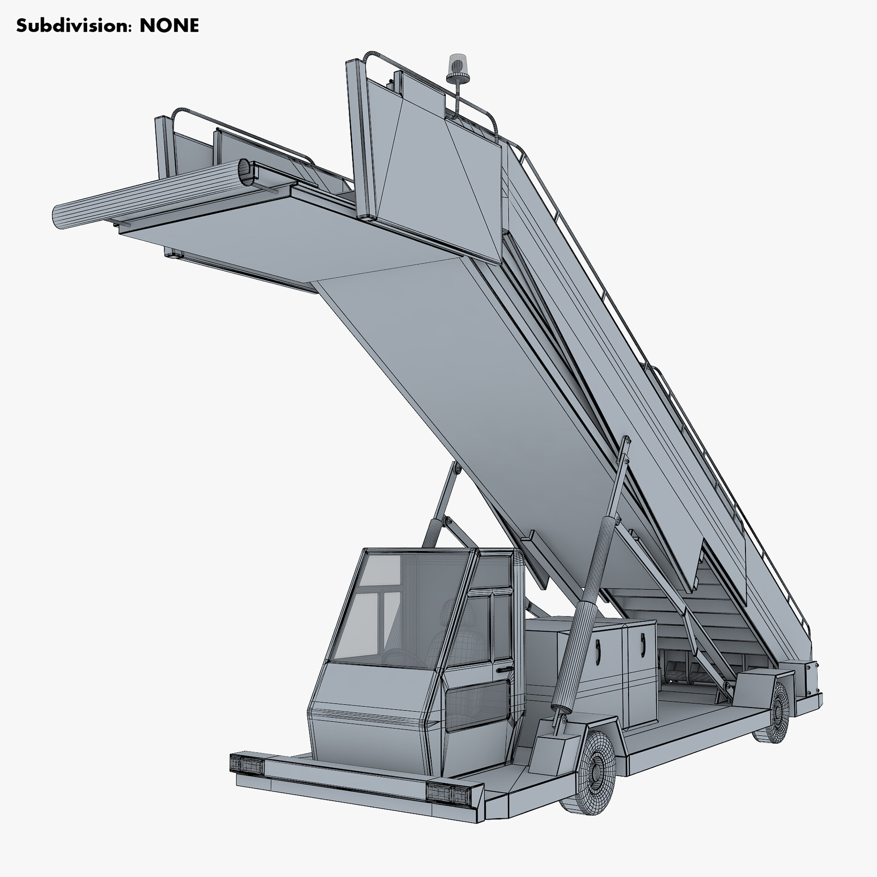 ArtStation - Passenger Boarding Stairs Car v 1 | Resources