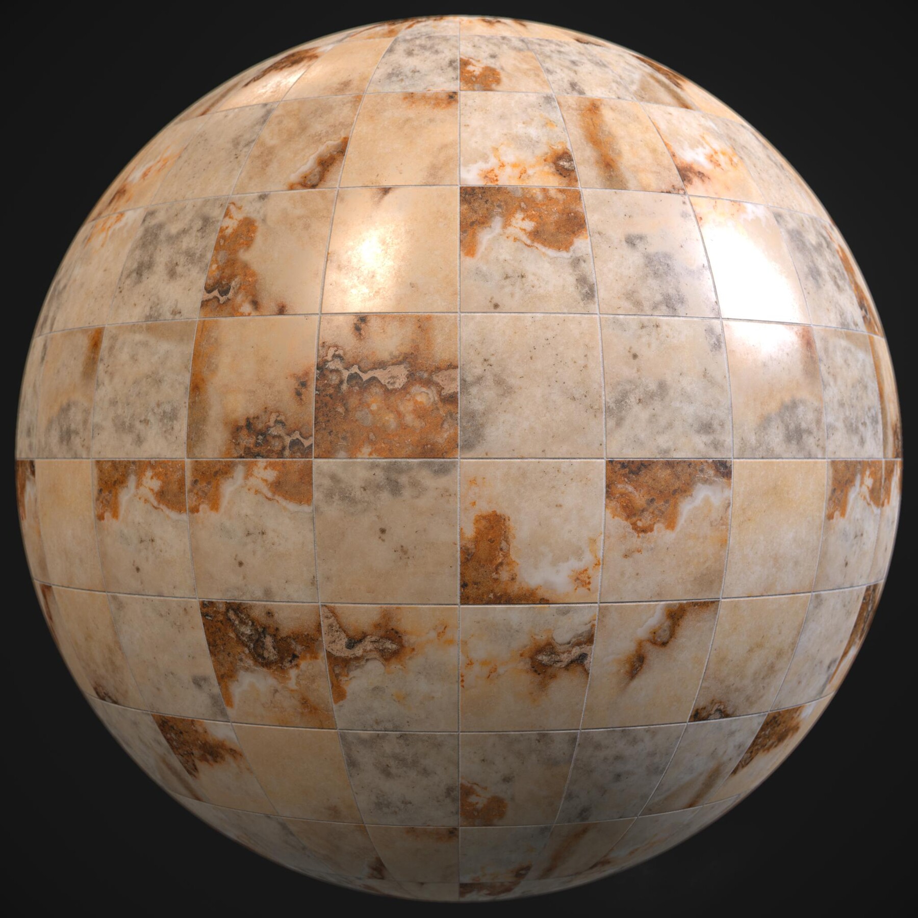 ArtStation - Kilimanjaro Sunset - Tile | Game Assets