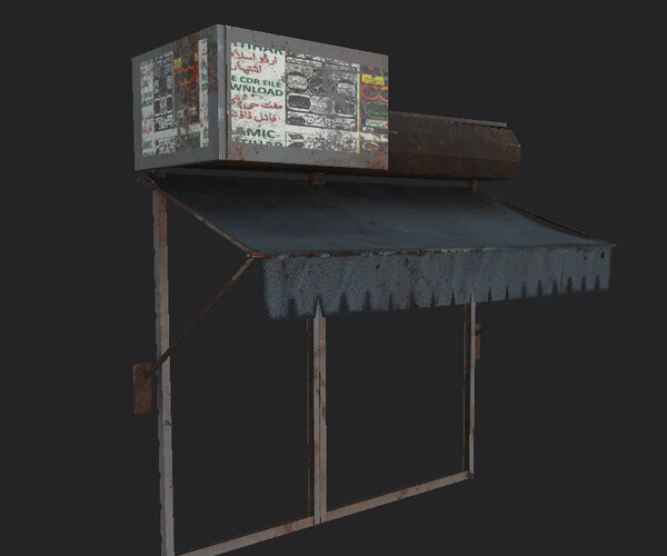 ArtStation - Shops And Shutter | Resources