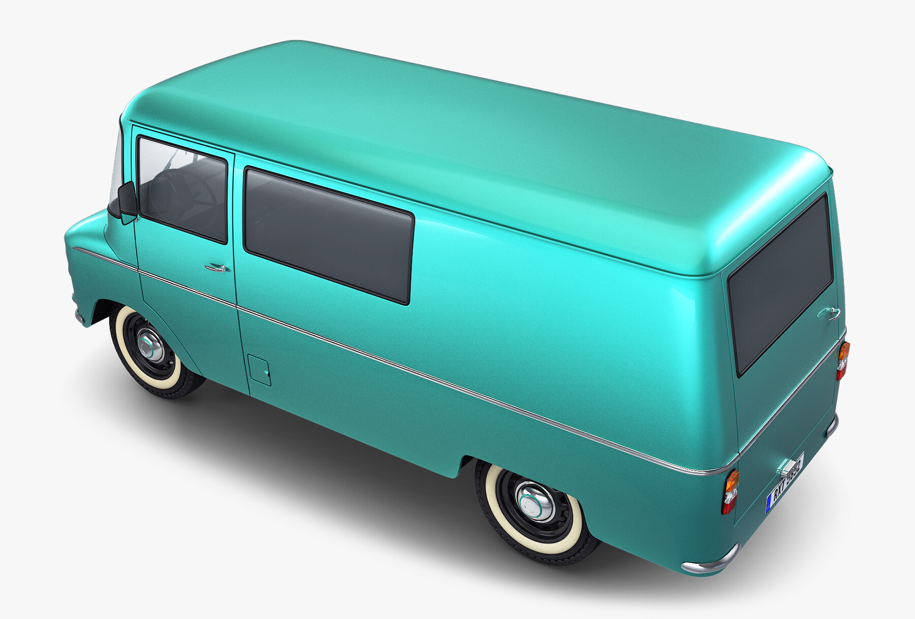 ArtStation - Generic Retro Cargo Van v 1 | Resources