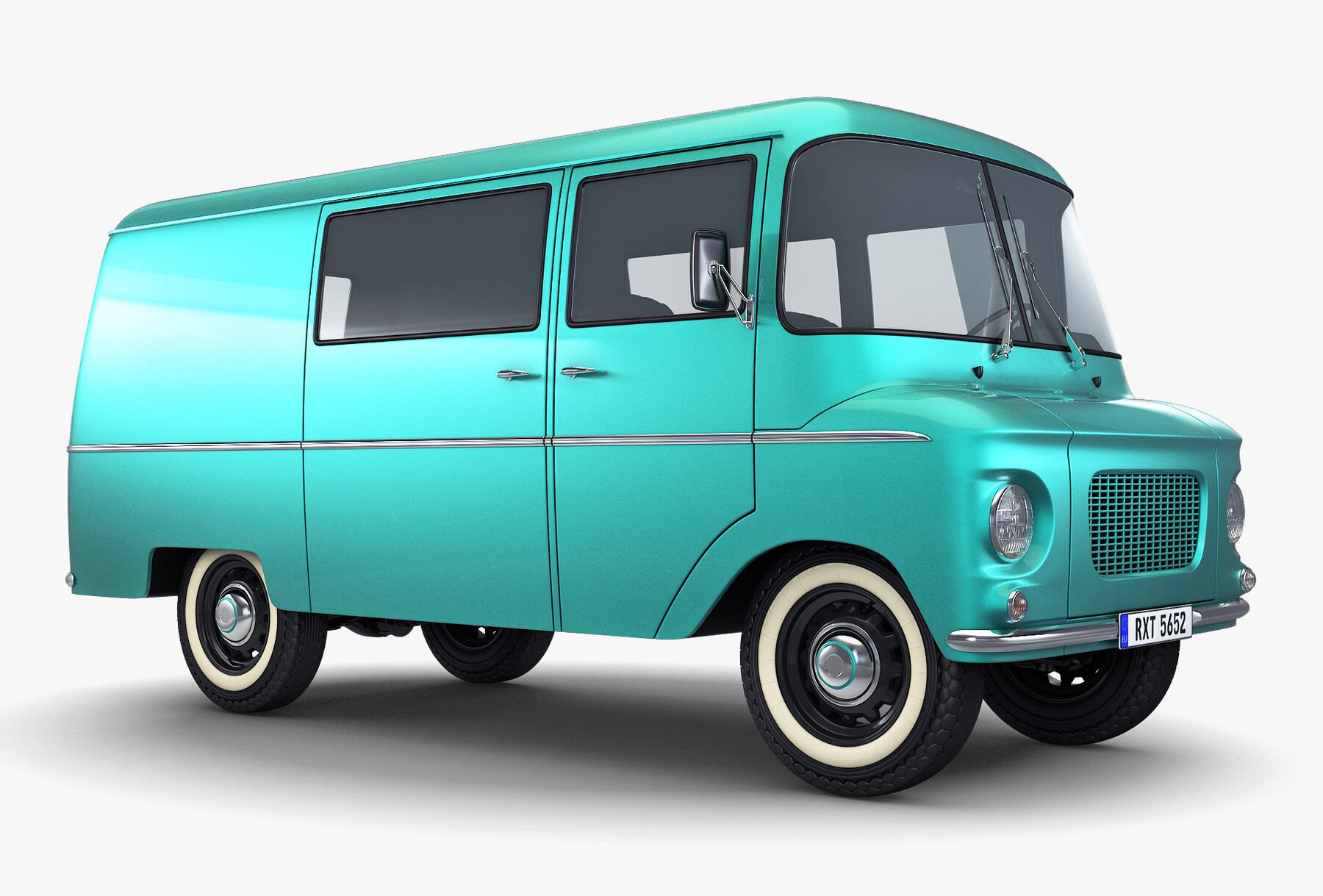 ArtStation - Generic Retro Cargo Van v 1 | Resources