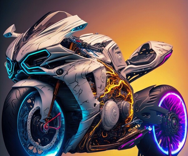ArtStation - cool motorcycle A | Artworks