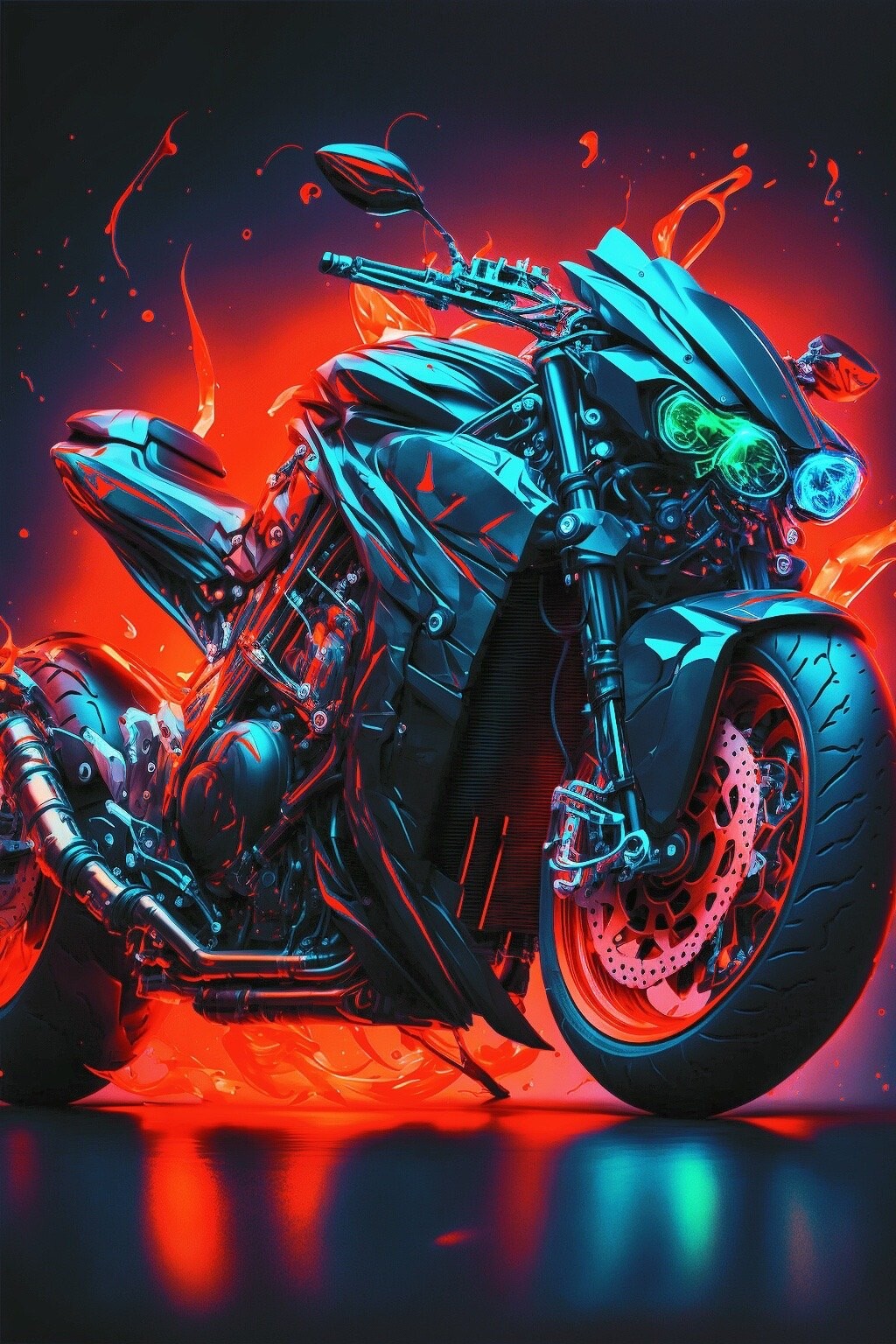 ArtStation - cool motorcycle C | Artworks