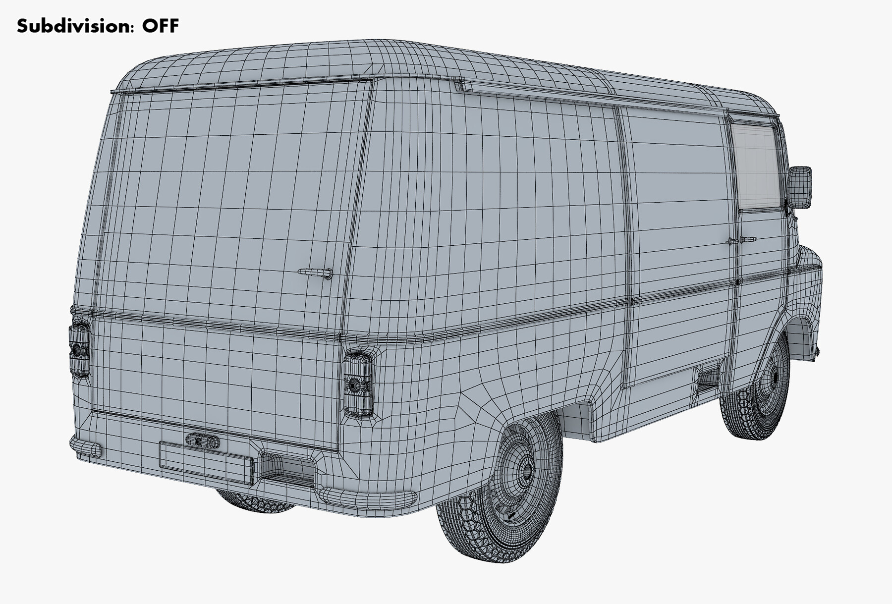 ArtStation - Generic Retro Cargo Van v 2 | Resources