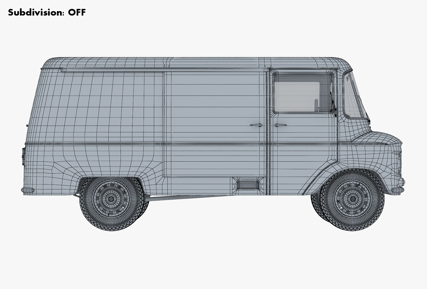 ArtStation - Generic Retro Cargo Van v 2 | Resources
