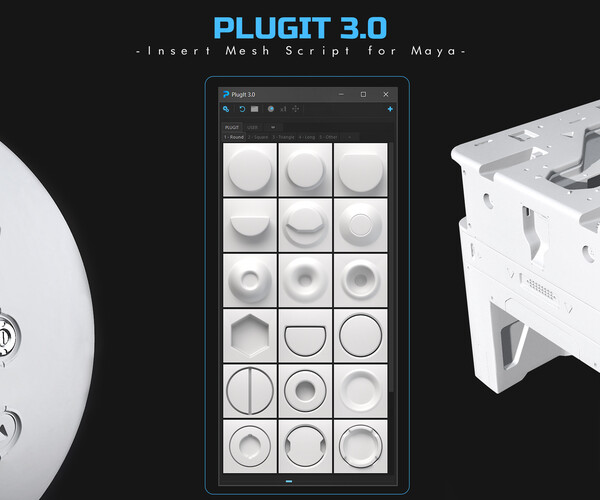 ArtStation - Script - PlugIt 3.0 for Maya | Resources