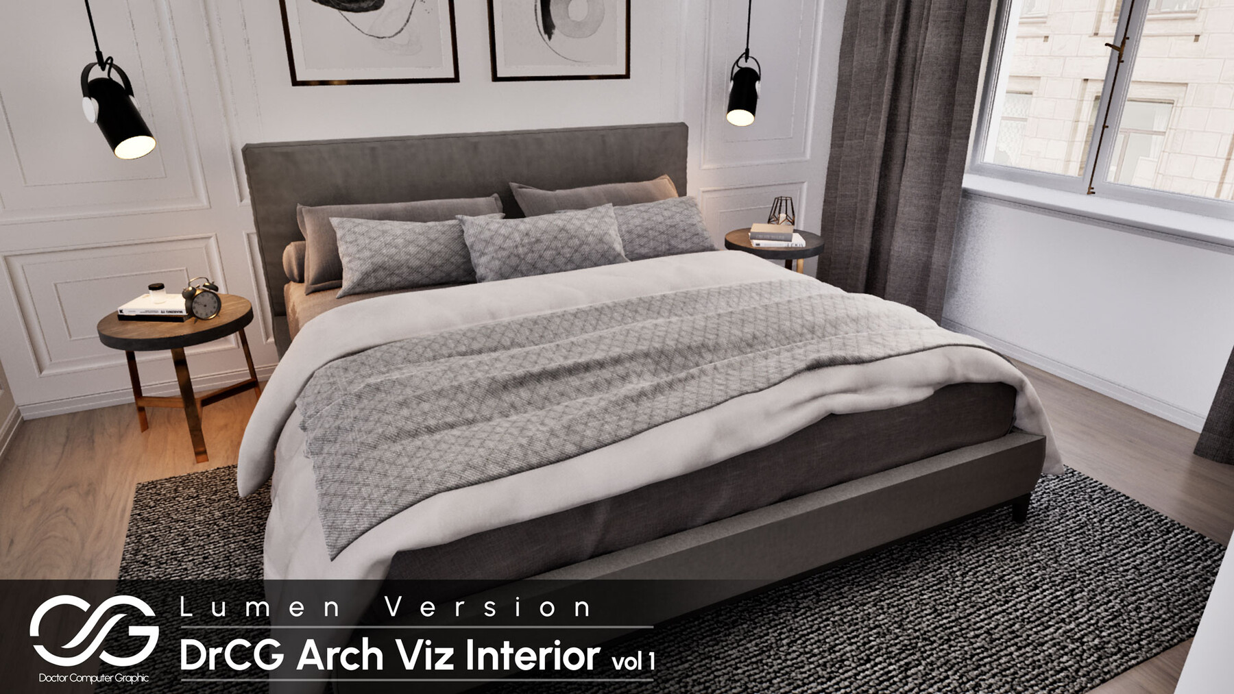 ArtStation - DrCG Arch Viz Interior vol 1 Realistic Lighting with Lumen | Resources