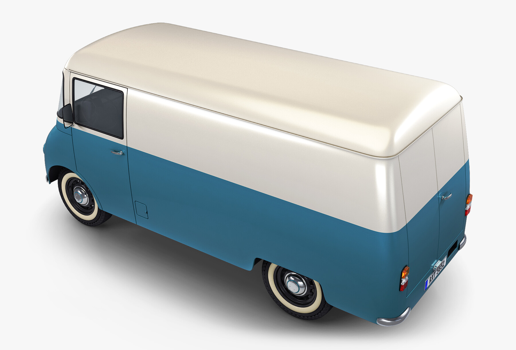 ArtStation - Generic Retro Cargo Van v 4 | Resources