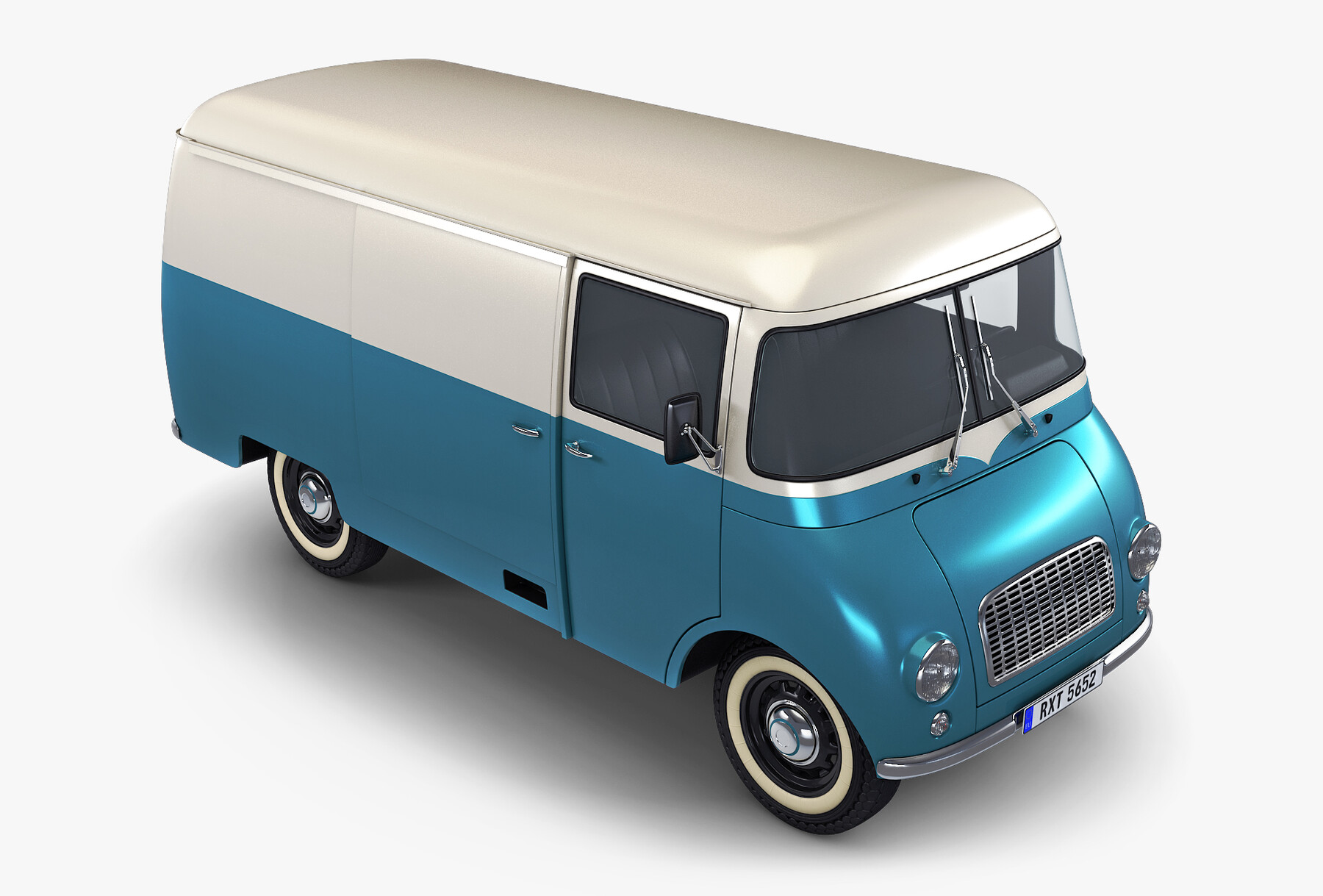 ArtStation - Generic Retro Cargo Van v 4 | Resources