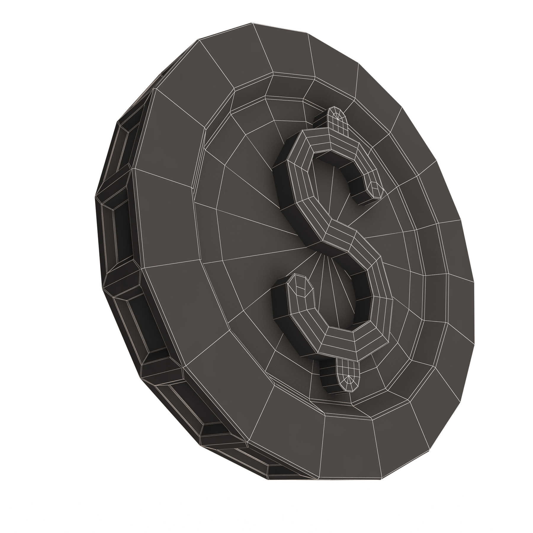 ArtStation - Golden Dollar Coin Cartoon | Resources