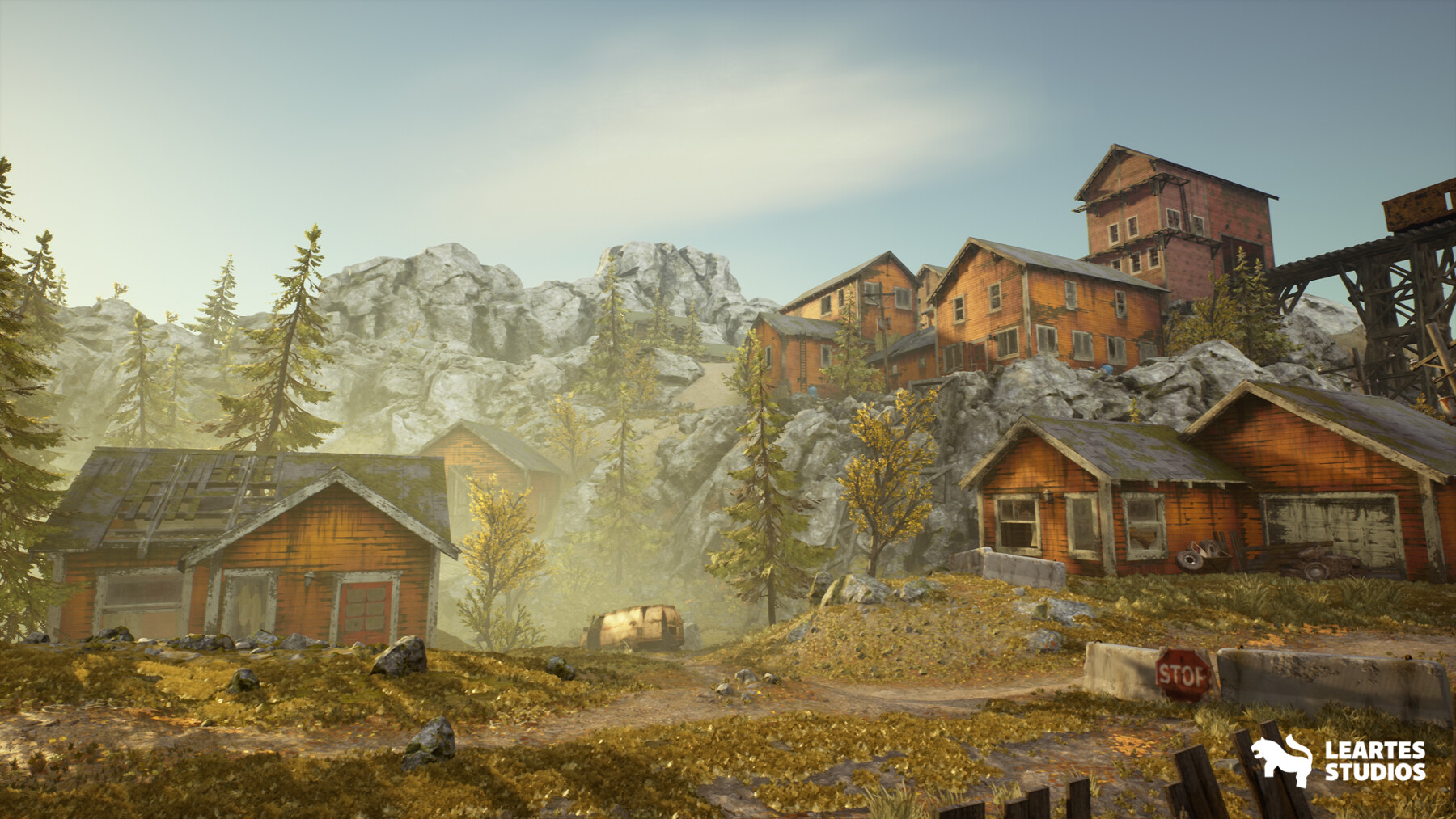 ArtStation - Old Workers Village | Game Assets