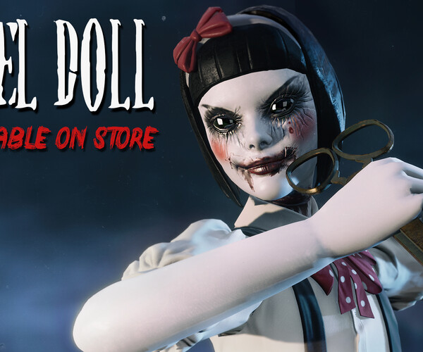 ArtStation - Cruel Doll (Unreal Engine, Unity, .fbx and Textures ...