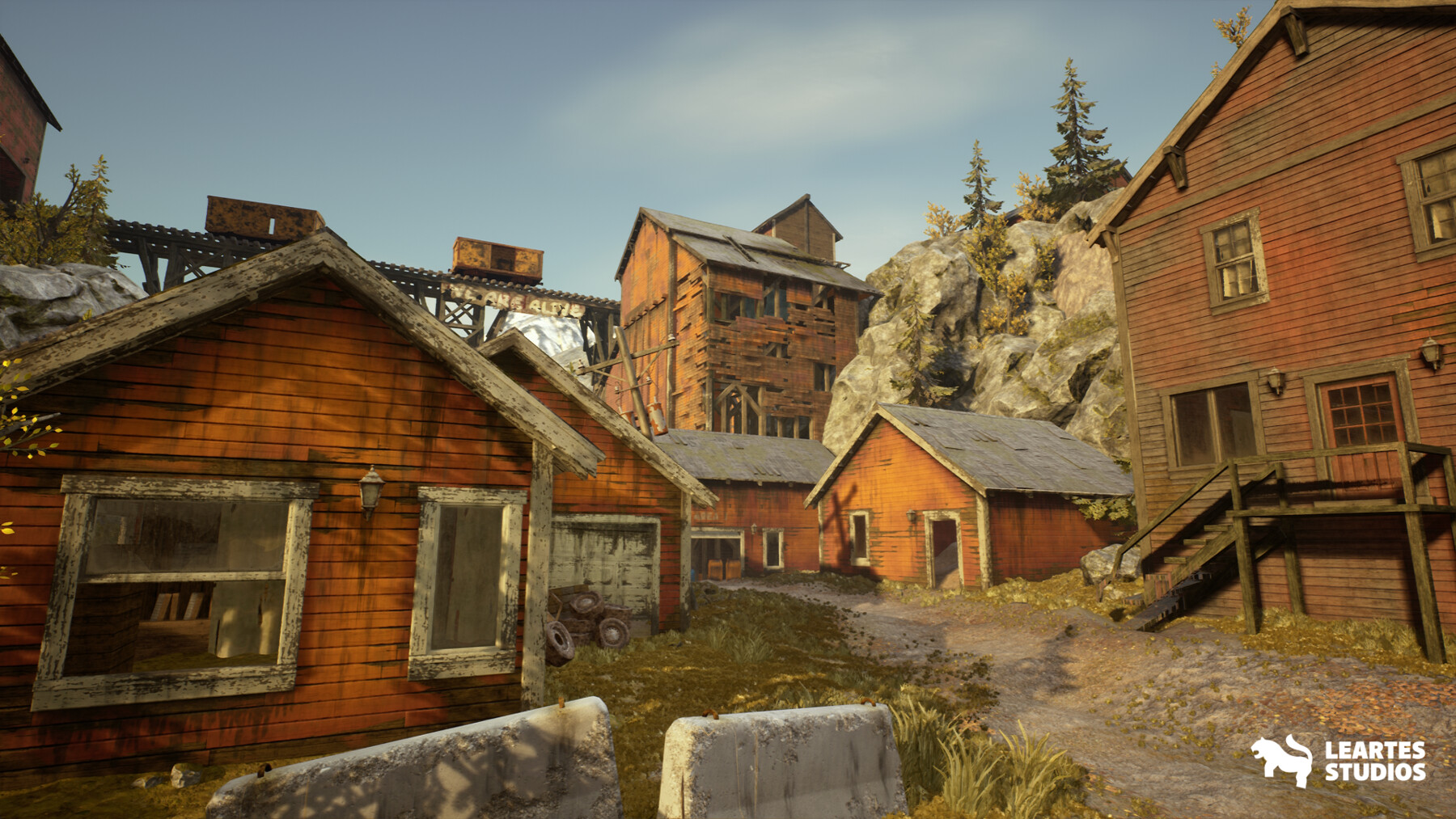 ArtStation - Old Workers Village | Game Assets