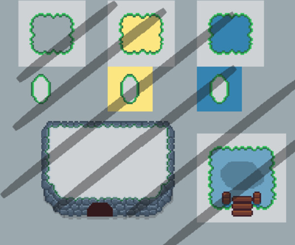 ArtStation - Nature Snow Tiles | Game Assets