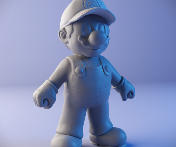 ArtStation - Mario 3d print | Resources