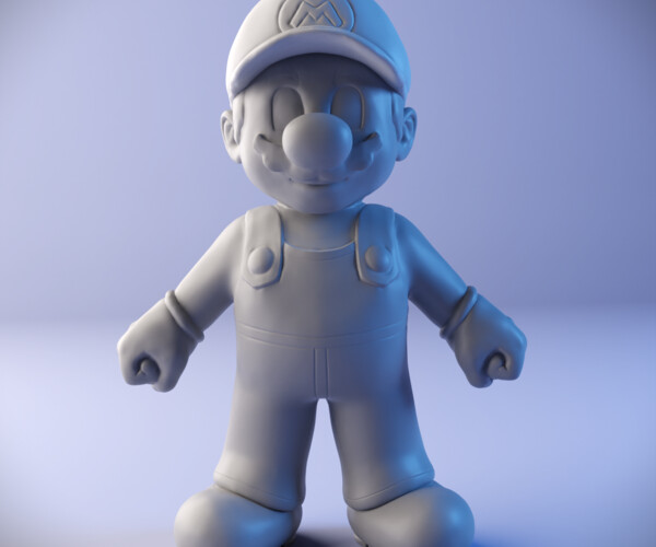 ArtStation - Mario 3d print | Resources