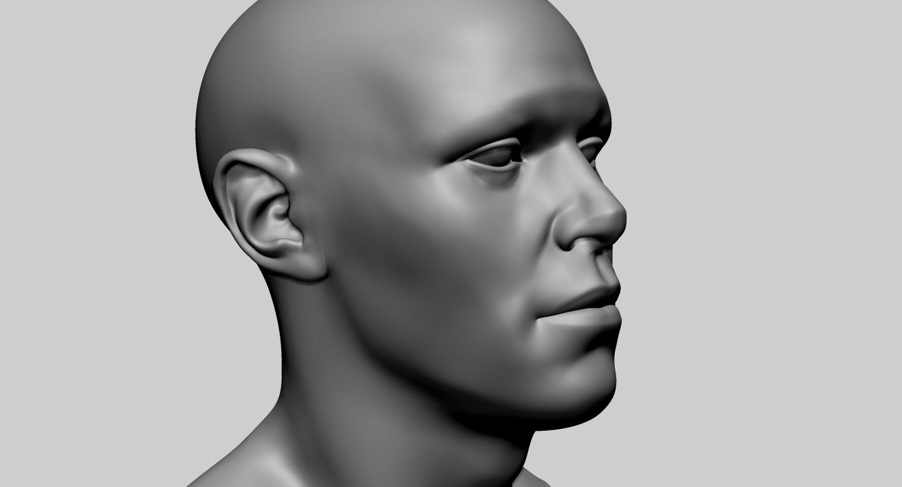 ArtStation - Base Male Head H | Resources