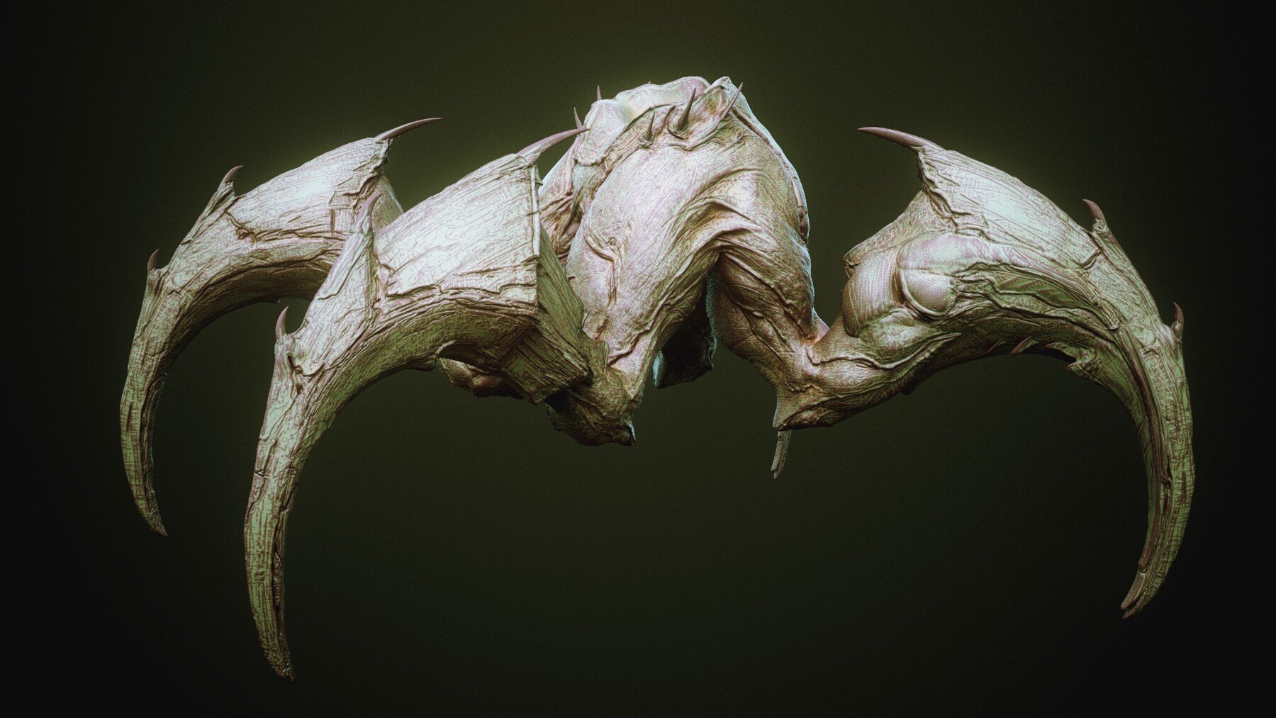 ArtStation - DEMON part 4: 40 Legs with Blendshapes | Brushes