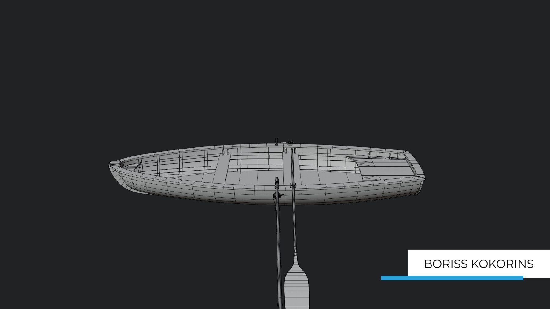 ArtStation - Fishermans Boat Low-poly 3D model | Game Assets