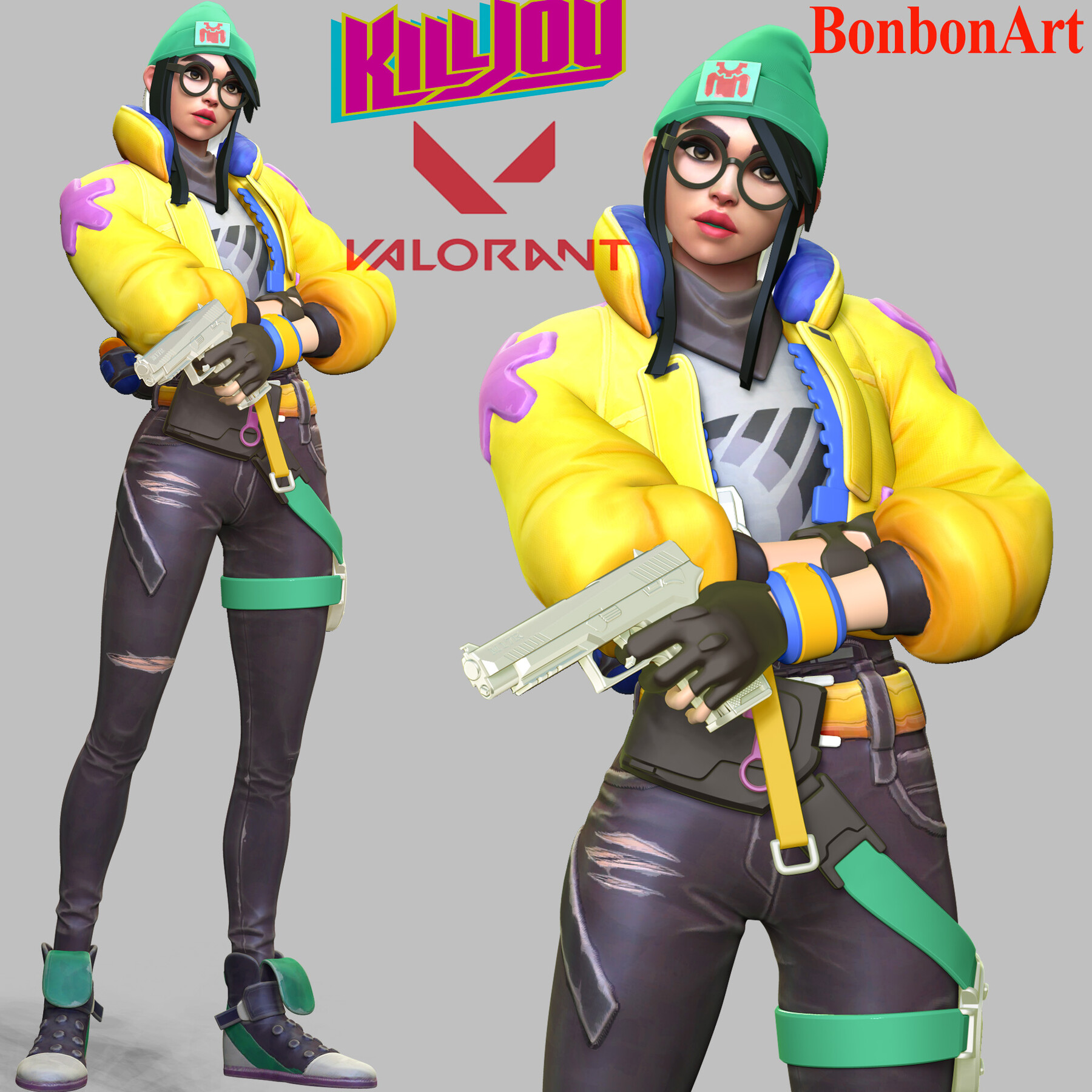 ArtStation - Killjoy - Valorant | Resources