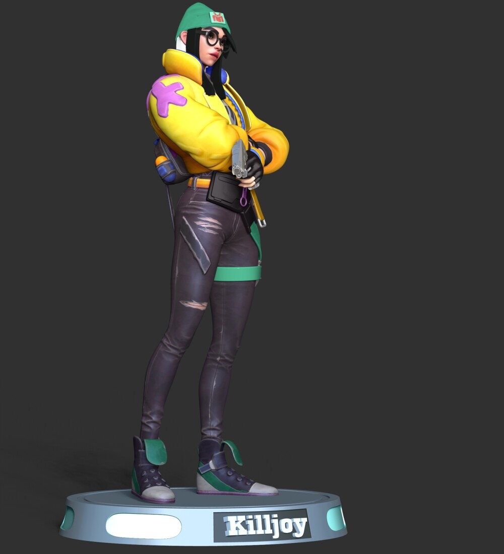 ArtStation - Killjoy - Valorant | Resources