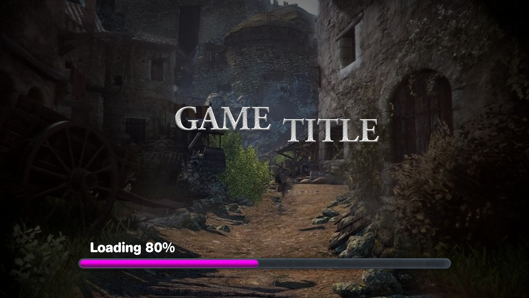 ArtStation - MEDIEVAL RPG GAME UI TEMPLATE KIT | Game Assets